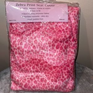 unbranded | Other | Zebra Print Car Seat Cover New | Poshmark